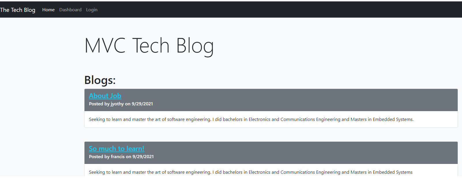 Jyothy V Baby - Portfolio